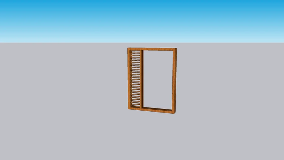 Wooden Window | 3D Warehouse