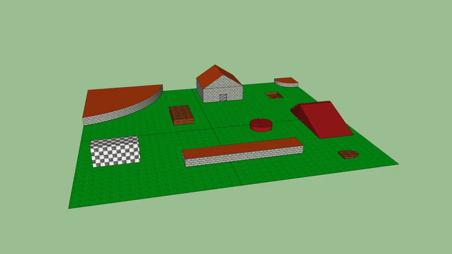 Super Mario 64 Test Map | 3D Warehouse