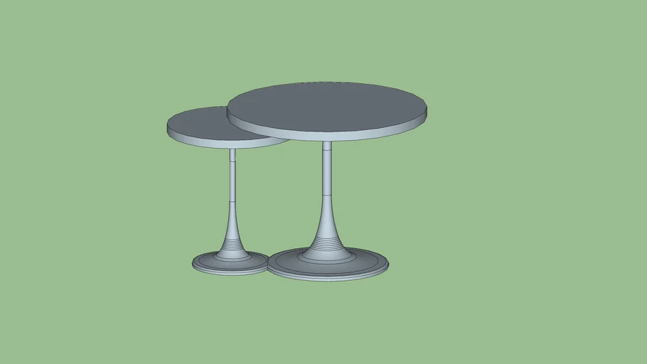 Nested Accent Table | 3D Warehouse
