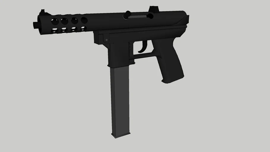 Intratec TEC-9, 9mm | 3D Warehouse