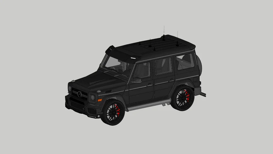 Mercedes-Benz G Brabus | 3D Warehouse