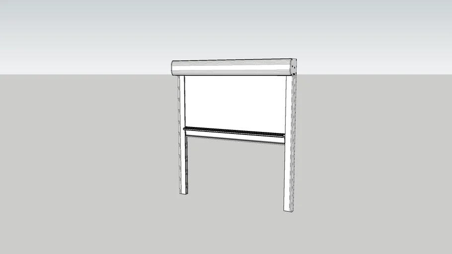 Vertical ZipLine 120 VS1120 - guia ZipLine Normal | 3D Warehouse