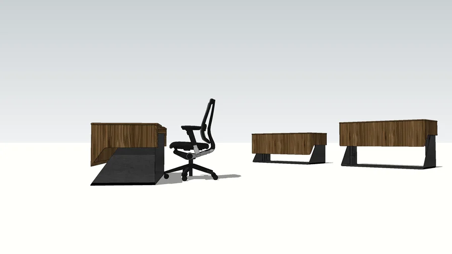 Luxury Height Adjustable Table | 3D Warehouse