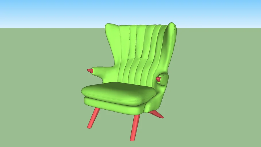 bamse chair | 3D Warehouse