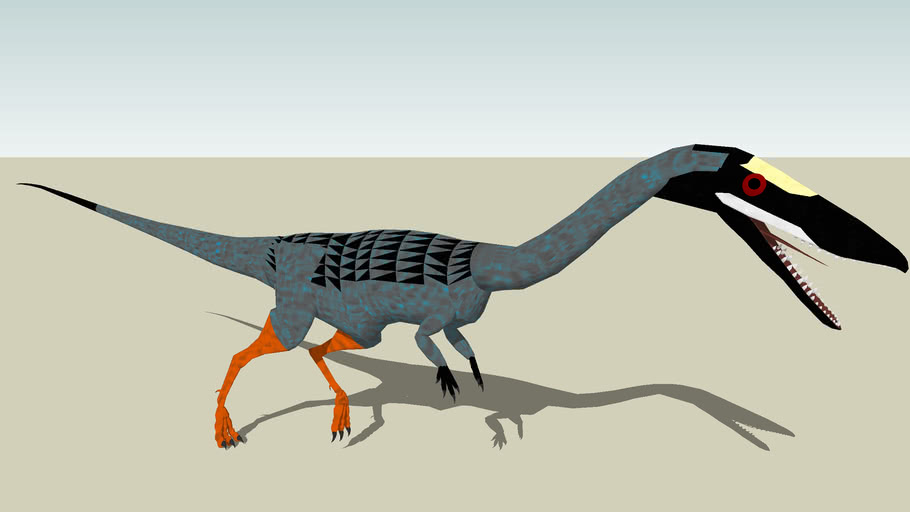 Coelophysis bauri | 3D Warehouse