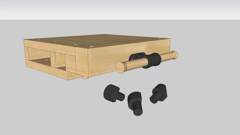 Mini Woodworking Table | 3D Warehouse