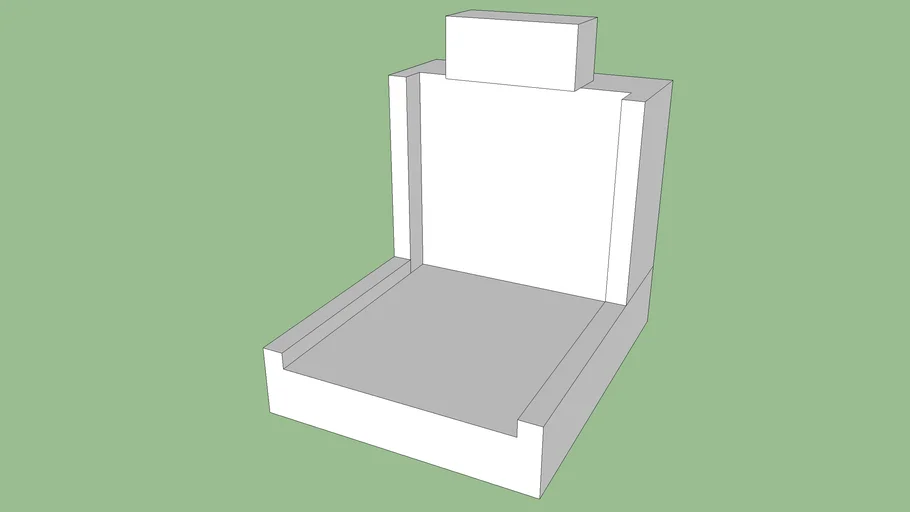 Boxy Simple Chair | 3D Warehouse