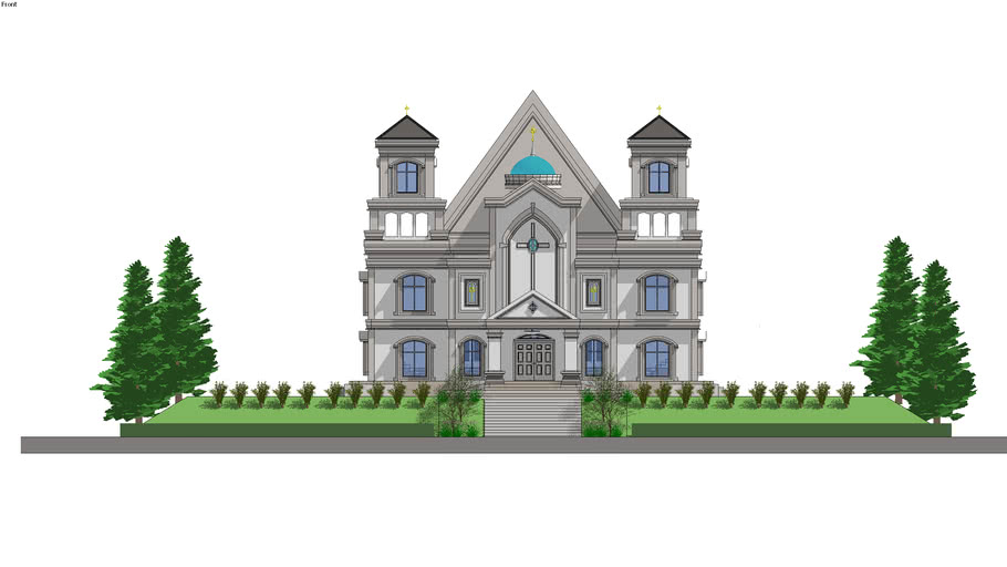 Gereja Oransbari by Adi Kuling | 3D Warehouse