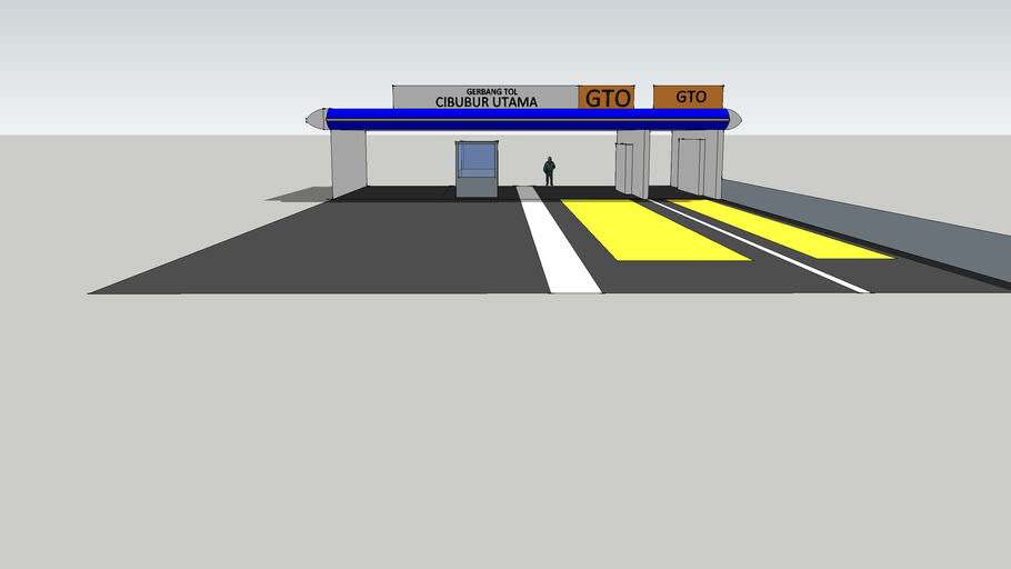 Gerbang tol cibubur utama | 3D Warehouse