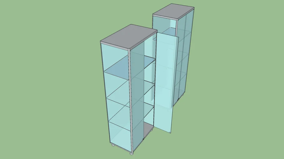 Cam Vitrin / Glass Showcase | 3D Warehouse