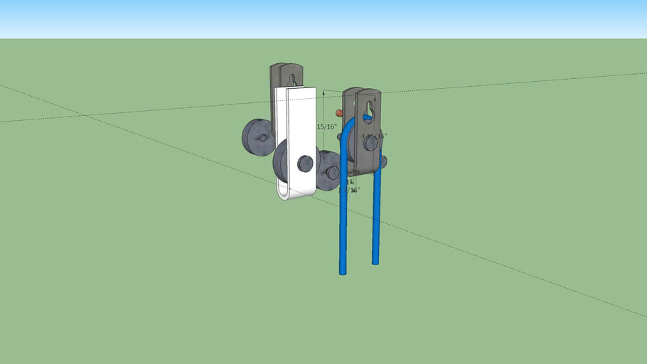 Simple Pulley Design | 3D Warehouse