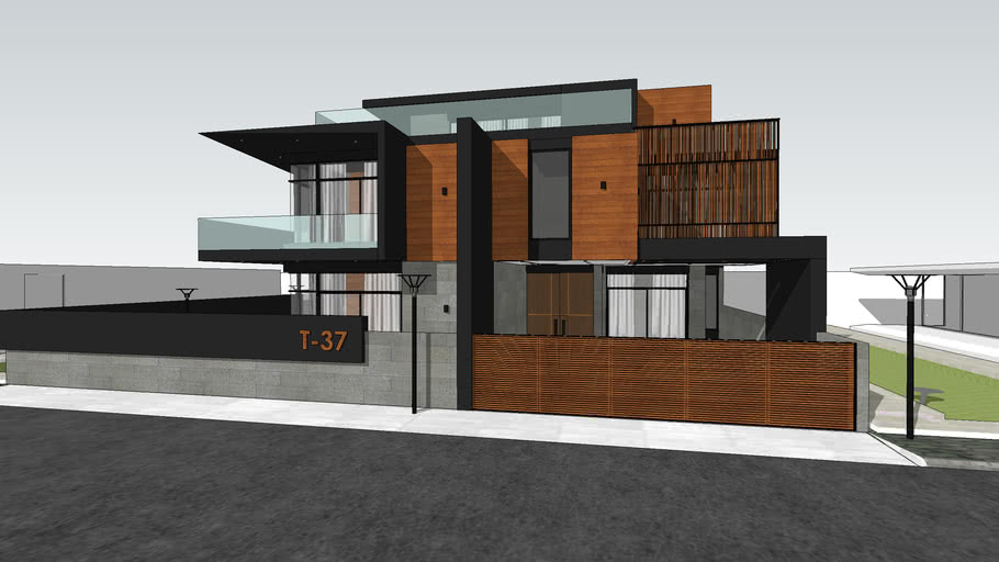 Contemporary Residence | 3D Warehouse