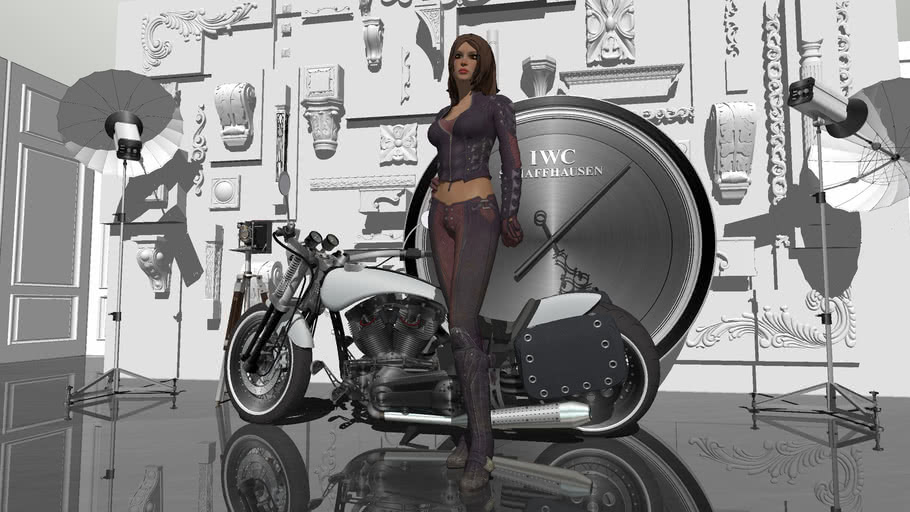 Chopper in Studio | 3D Warehouse