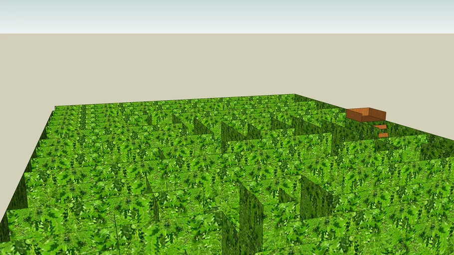 Hedge Maze | 3D Warehouse