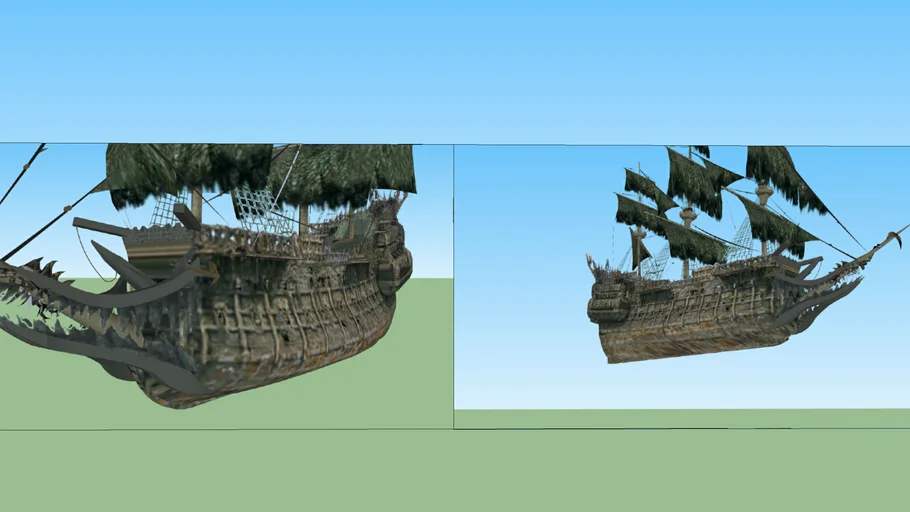 Flying dutchman complete (only picture) | 3D Warehouse