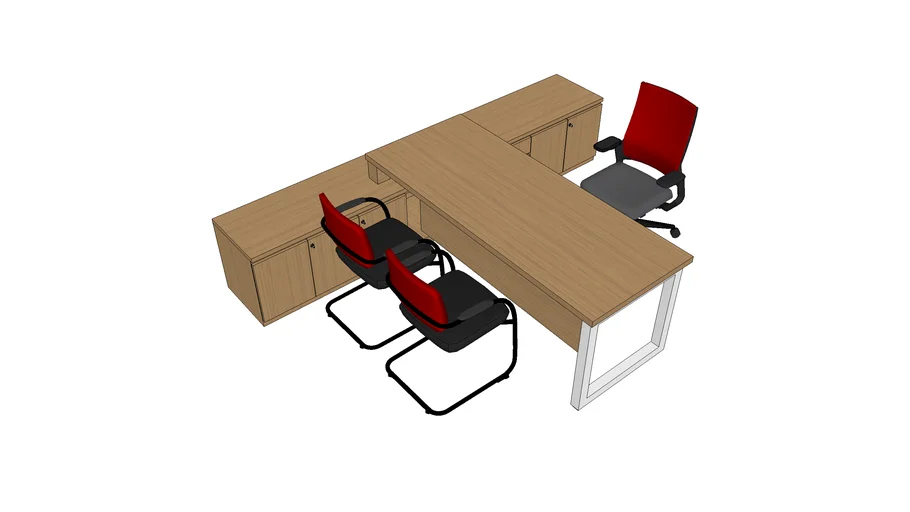 Direktor desk | 3D Warehouse