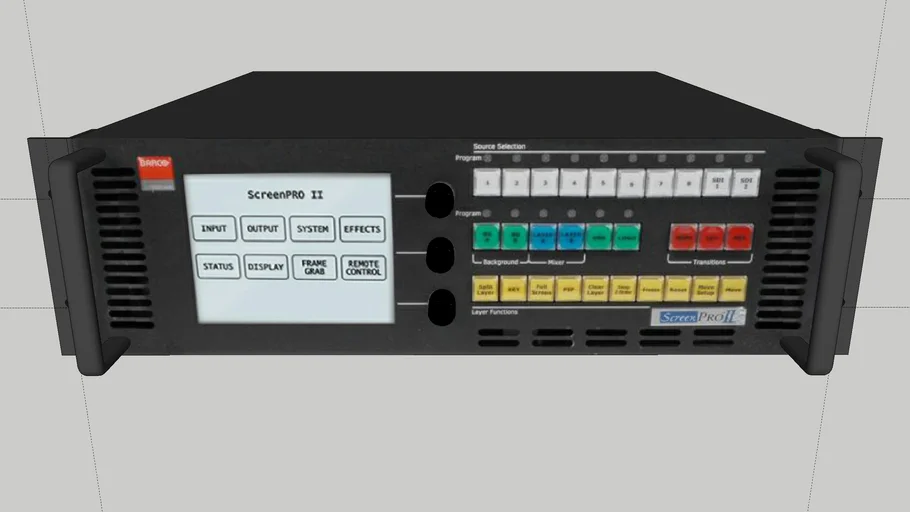 Barco ScreenPro II | 3D Warehouse