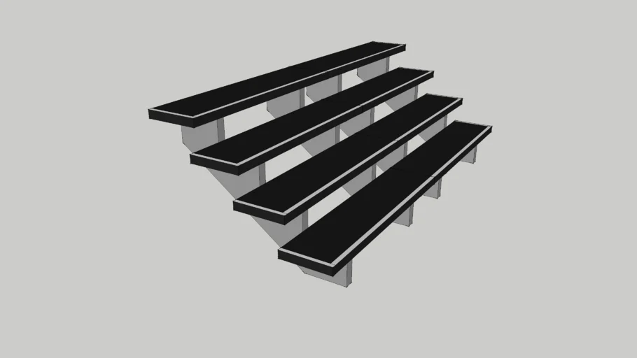 stage stairs | 3D Warehouse