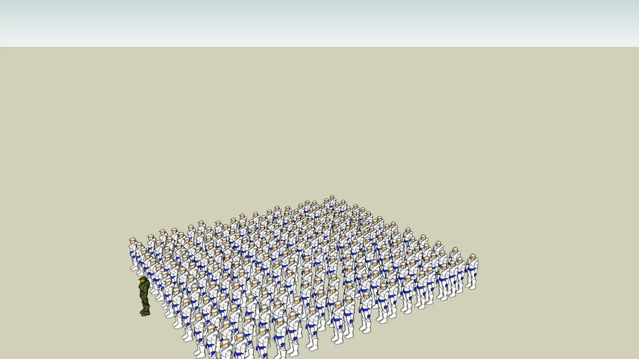 master chief army | 3D Warehouse