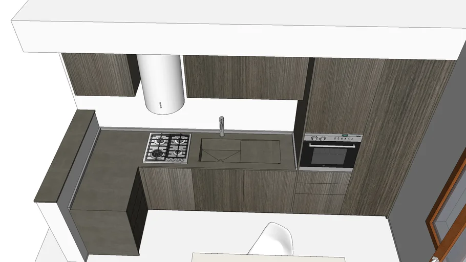 Kitchen Modulnova MH6 | 3D Warehouse