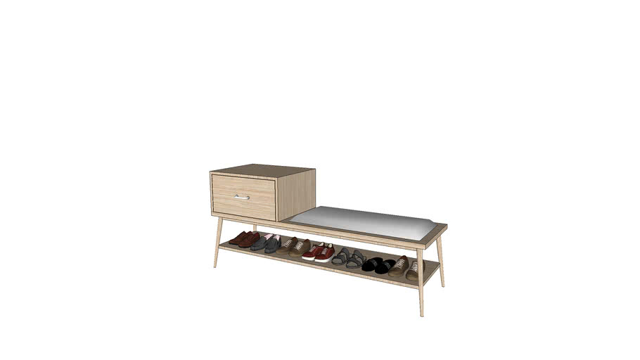 Shoe shelf (Rak Sepatu) | 3D Warehouse