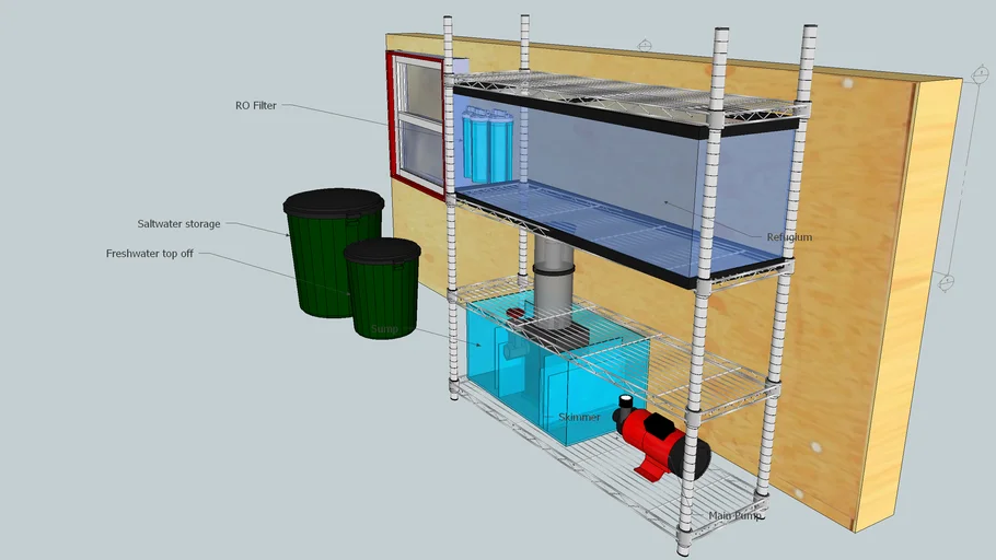 Hickey Reef Filter System | 3D Warehouse