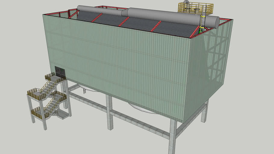 AIR COOLED CONDENSER-15-02-2021 | 3D Warehouse