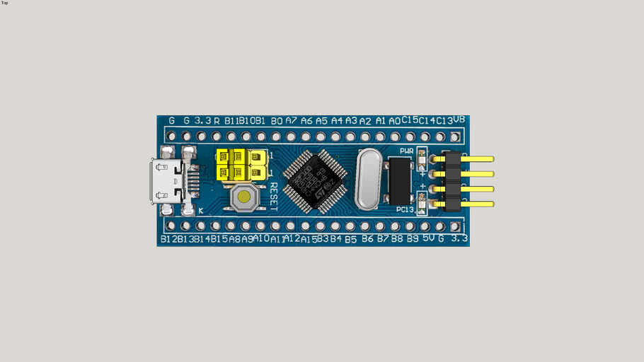 STM32 Bluepill | 3D Warehouse