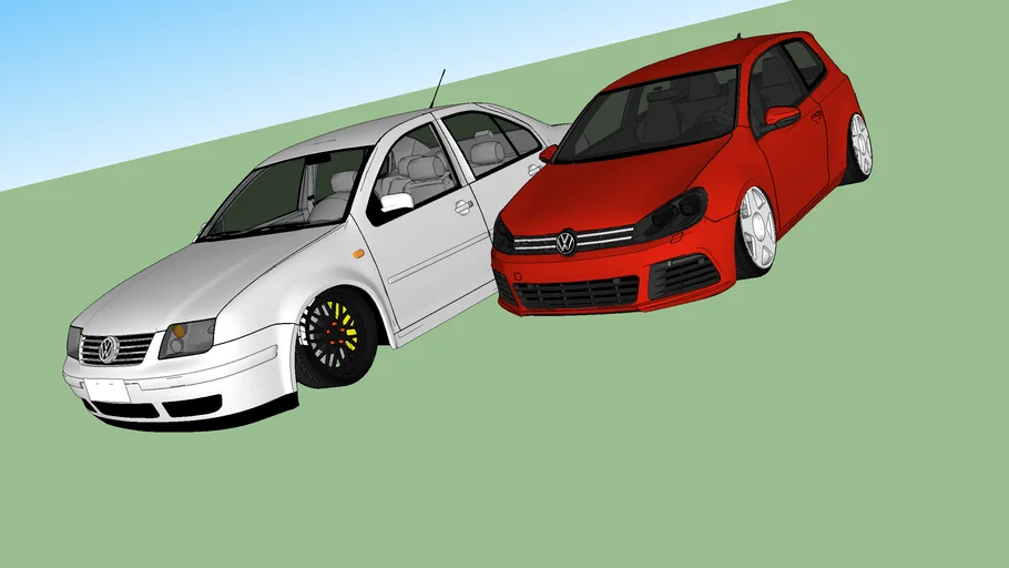Bora 2.0 and golf r gti | 3D Warehouse