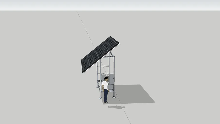 Sistema fotovoltaico | 3D Warehouse