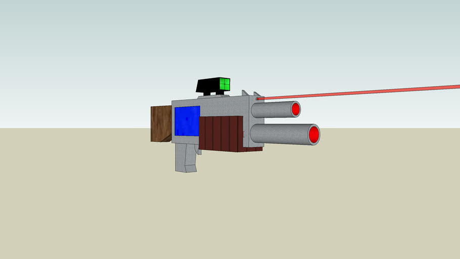 Sphere man plasma sniper rifle | 3D Warehouse