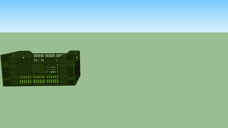 caixa plastica | 3D Warehouse