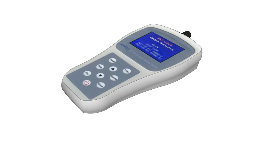 MCRT M01-3016 Handheld Partikelzähler | 3D Warehouse