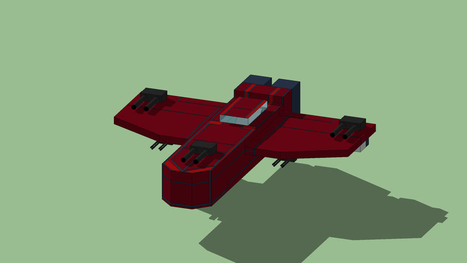 Space Fighter Mach 2 | 3D Warehouse