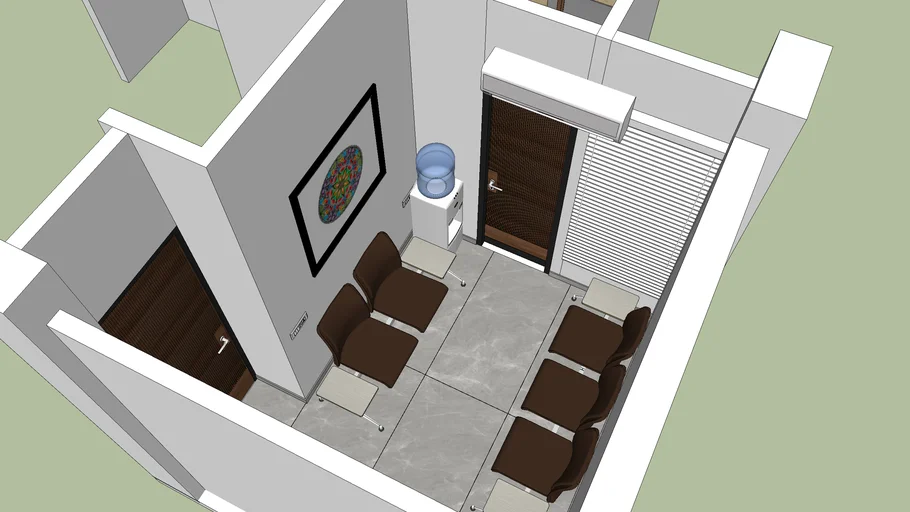 Beauty Parlour_First Floor_Staff Room | 3D Warehouse