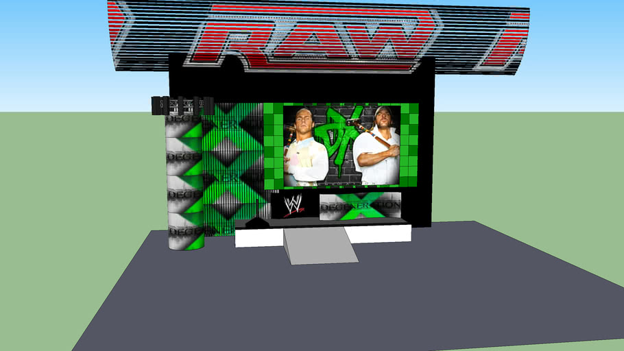 WWE DX raw entrance | 3D Warehouse