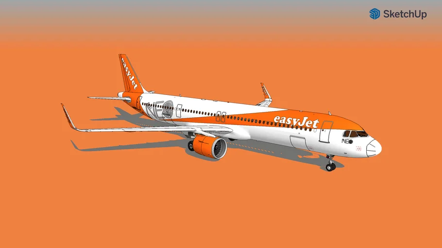 EasyJet a321-neo | 3D Warehouse
