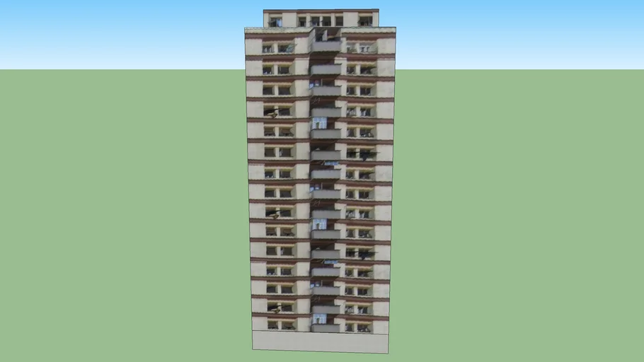 Soliter u Ulici Vojvode Stepe - Beograd,Srbija | 3D Warehouse
