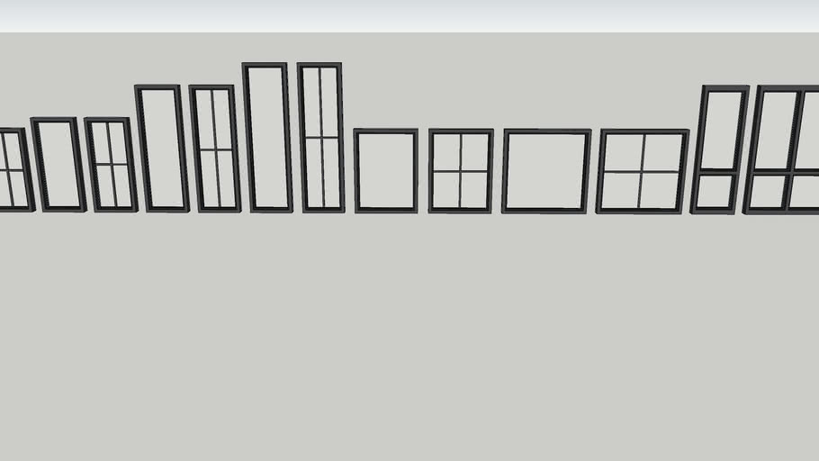 Window Array | 3D Warehouse