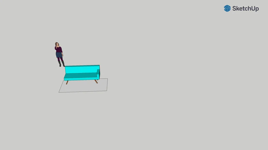 Single hand couch | 3D Warehouse