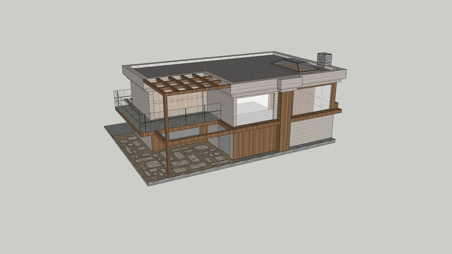 house 2 final design | 3D Warehouse