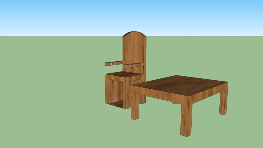 Modified Chair by Zach R. | 3D Warehouse