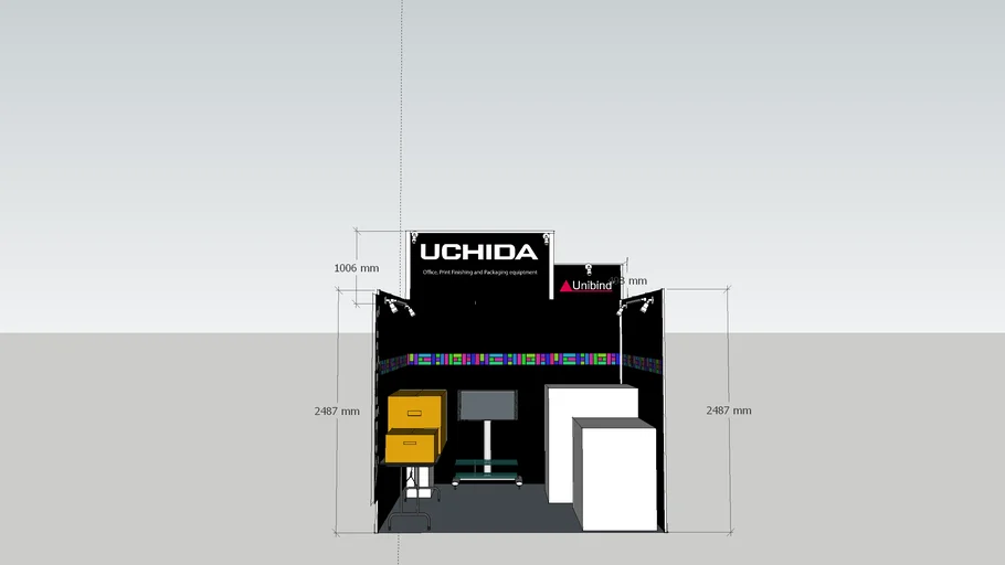 Booth Setup 1 | 3D Warehouse