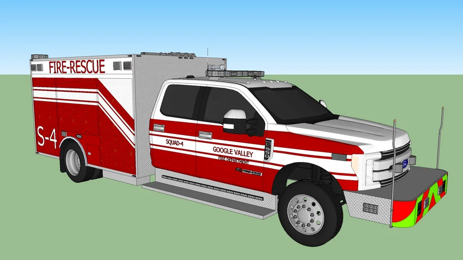 Google Valley FD Squad 4 | 3D Warehouse