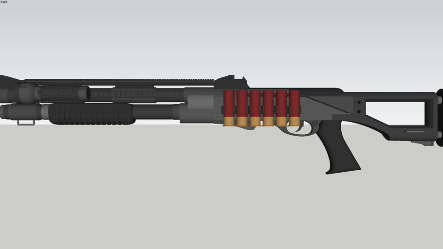 M90 Shotgun Custom | 3D Warehouse