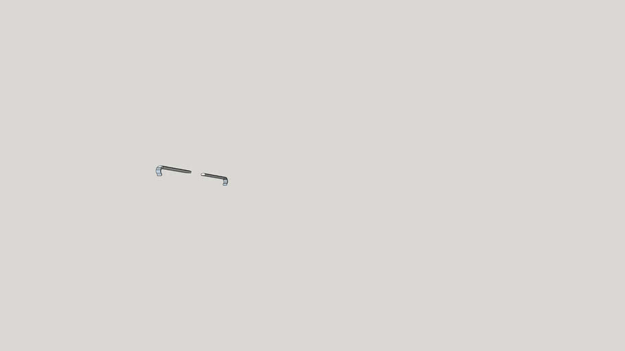 Molded wrought iron cap rail | 3D Warehouse
