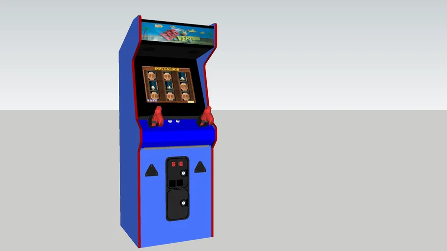 Egg Venture Arcade Game | 3D Warehouse