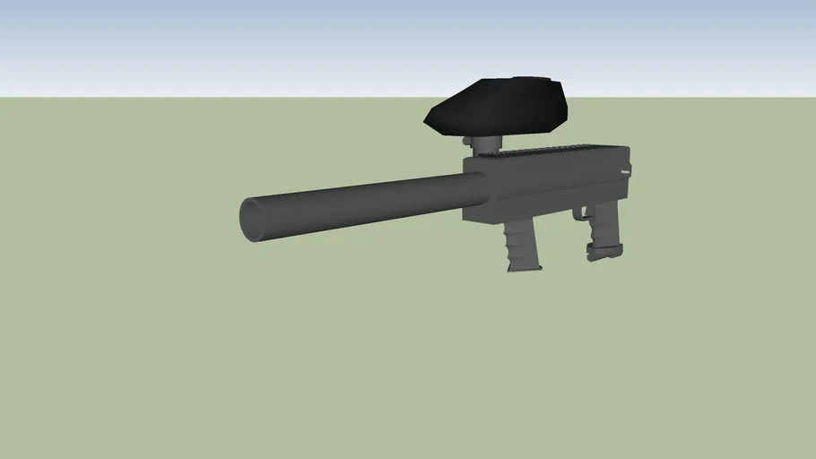Paintball Gun - Scenario | 3D Warehouse