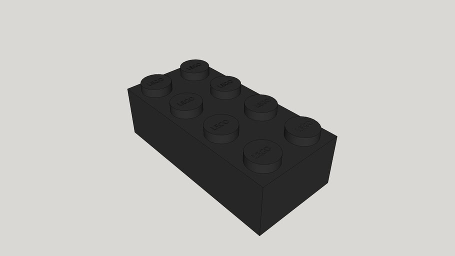 2x4 Lego Brick | 3D Warehouse