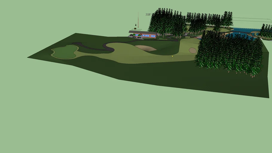 Golf course (unfinished) | 3D Warehouse